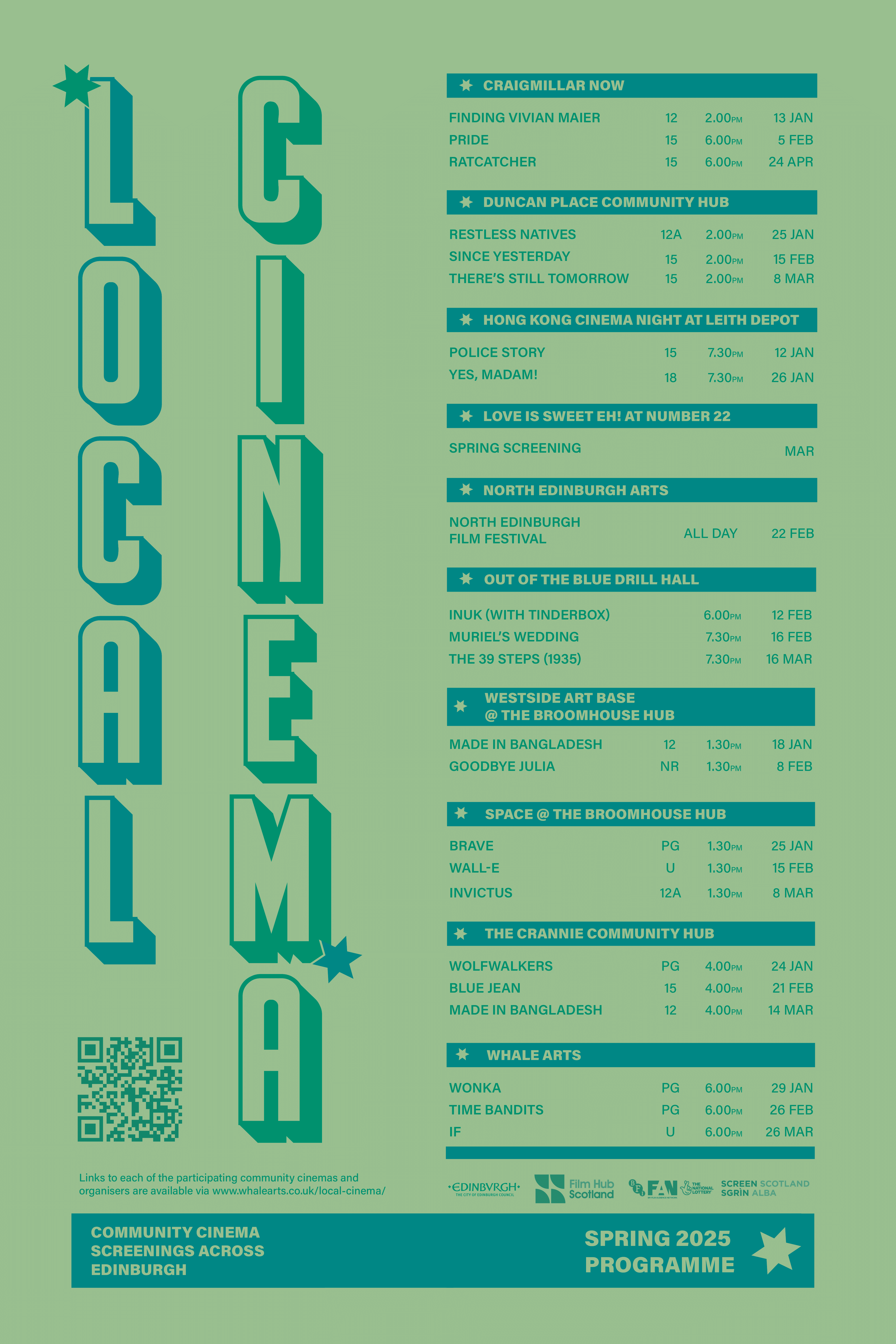 Local Cinema Network - Whale Arts Agency